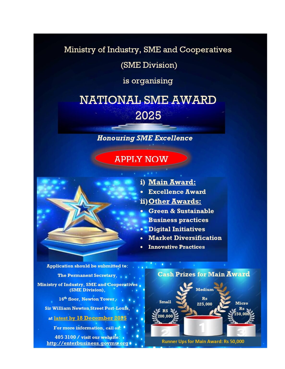 National SME Award 2025 - Sme